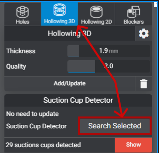 Hollowing – Lychee Documentation