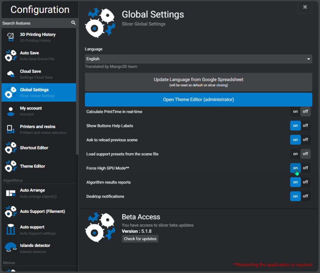 Force High GPU Mode [Performance] – Lychee Documentation