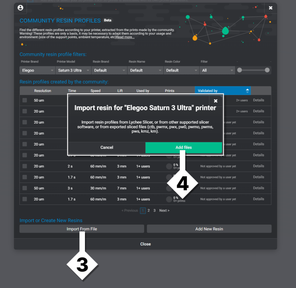 Resin – Lychee Documentation