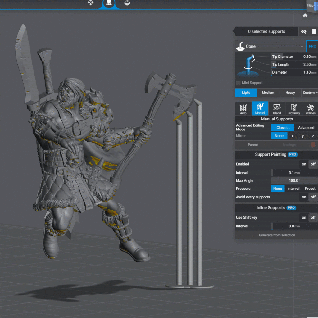 Manual Supports – Lychee Documentation