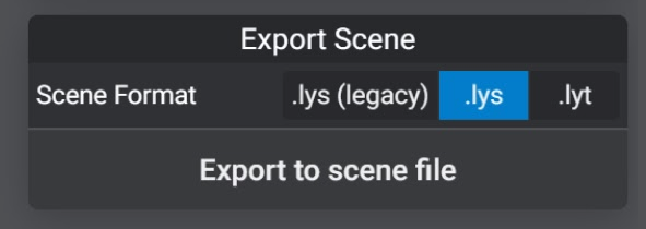 Export Scene – Lychee Documentation