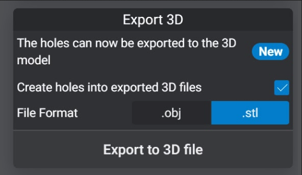 Export 3D – Lychee Documentation