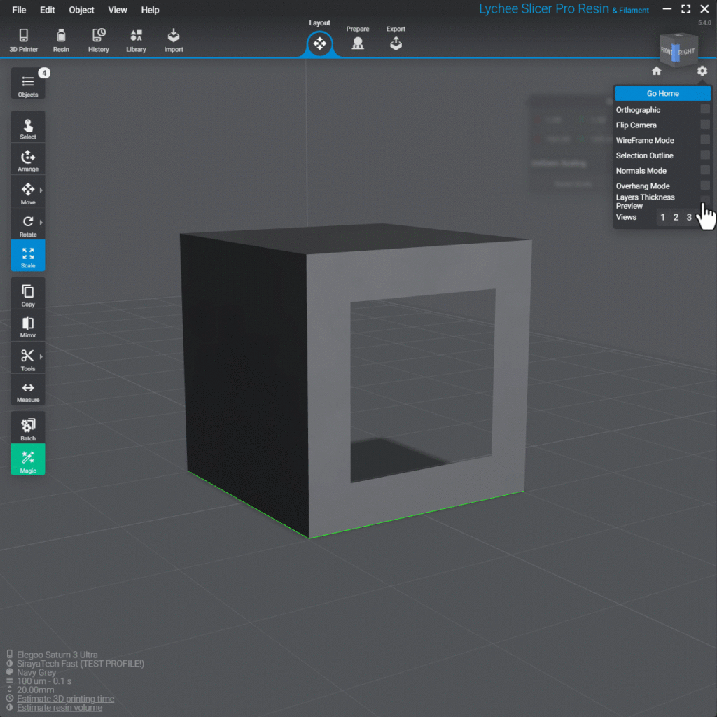 View Options – Lychee Documentation